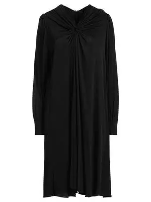 Isabel Marant Étoile Long Sleeve V-neck Dress - Black