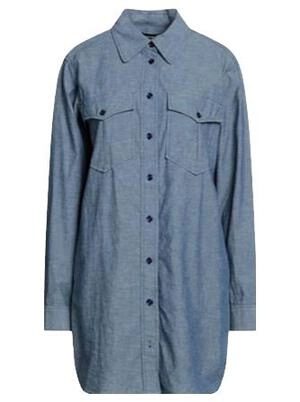 Isabel Marant Étoile Denim Shirt Dress - Gray