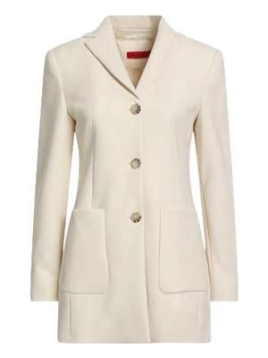 MAXCO. Max&co. Single-breasted Crepe Blazer - White