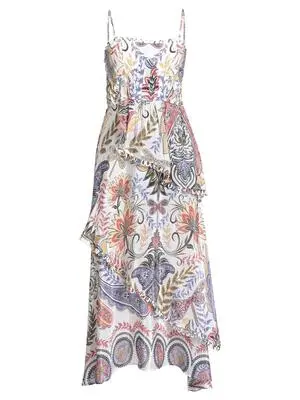Farm Rio Slip Dress - White