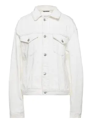 MAISON MARGIELA Denim Trucker Jacket - White