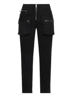 Isabel Marant Étoile Cargo Denim Trousers - Black
