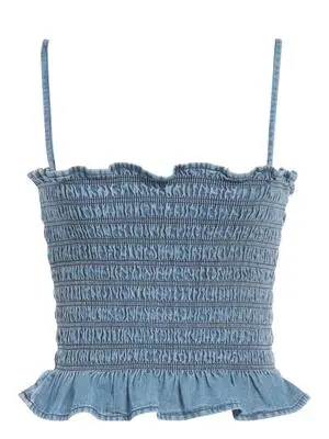 Isabel Marant Étoile Pleated Design Camisole - Blue