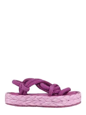 Isabel Marant Étoile Round Toe Espadrille Sandals - Pink