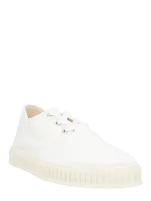 MAISON MARGIELA Canvas Lace-up Sneakers - White