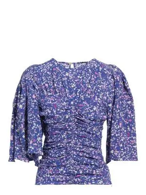 Isabel Marant Étoile Isabel Marant Draped Top With Zipper Closure Blue