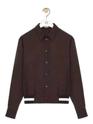 LOEWE Loewe Wool Jacket With Embroidered Logo