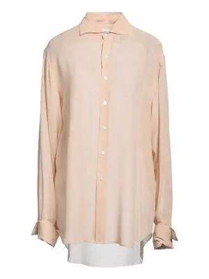 MAISON MARGIELA Solid Colour Shirts - Nude