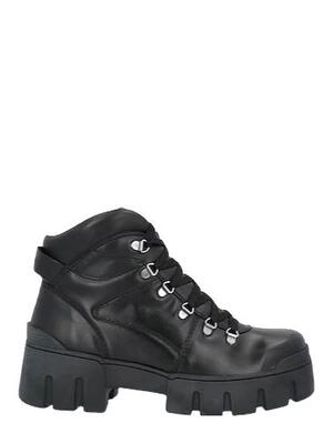 Isabel Marant Étoile Leather Lace-up Ankle Boots - Black