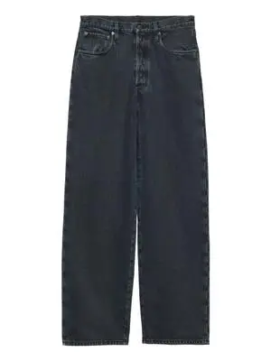 Prada Five-pocket Relaxed Fit Jeans - Obsidian