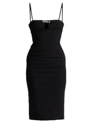 GANNI Camisole Dress - Black