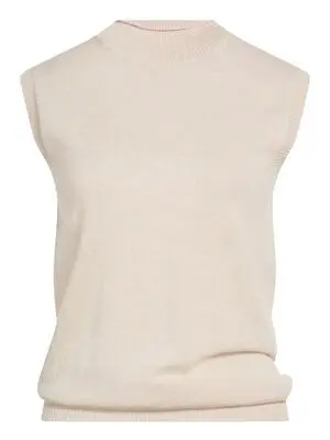 SPORTMAX Sportmax Sleeveless Turtleneck Wool Knit Top
