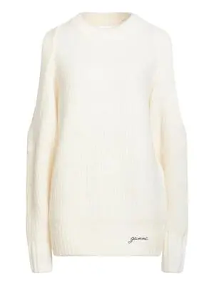 GANNI Ganni Cold Shoulder Knit Pullover