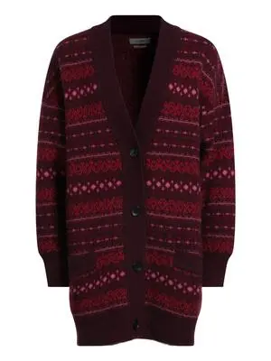 ISABEL MARANT ÉTOILE Isabel Marant Etoile Wool Fair Isle Knit Cardigan