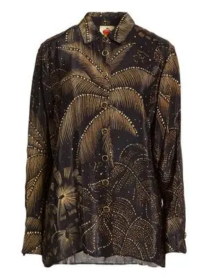 FARM RIO Farm Rio Long Sleeve Printed Shirt