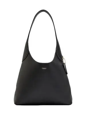 COACH Coach Brooklyn Leather Shoulder Bag Black