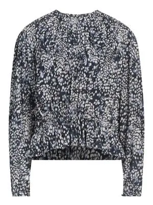 Isabel Marant Étoile Peplum Top With Gathered Waist - Black