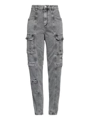 Isabel Marant Étoile Denim Cargo Trousers - Gray
