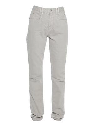 Isabel Marant Étoile Tapered Leg Denim Trousers - Gray