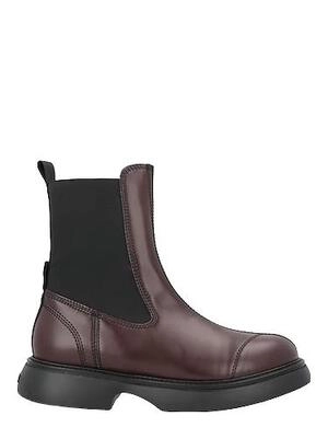 GANNI Chelsea Ankle Boots - Black