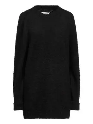 MAISON MARGIELA Crewneck Lightweight Knit Sweater - Black