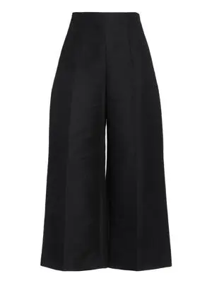 Marni Wide-leg Cropped Trousers - Black