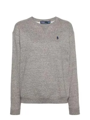 Polo Ralph Lauren Polo Ralph Lauren Fleece Crewneck Sweatshirt Gray