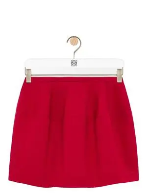 LOEWE Loewe Balloon Skirt In Cotton And Silk