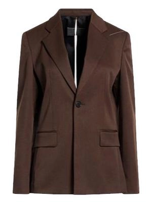 MAISON MARGIELA Single-breasted Blazer - Brown
