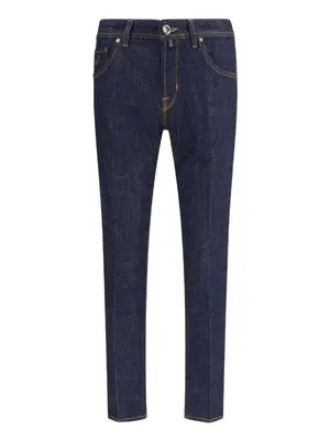 Jacob Cohen Skinny Cropped Jeans - Black