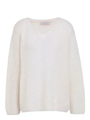 MAX MARA Max Mara Long-Sleeved V-Neck Sweater