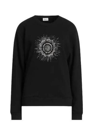SAINT LAURENT Saint Laurent Crewneck Sweatshirt With Crystal Embellishments
