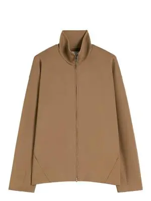 Max Mara Long-sleeved Casual Jacket - Brown
