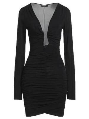 Isabel Marant Étoile Draped Plunge Neck Sheath Dress - Black