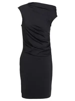 MAXCO. MAX&Co. Draped Boat Neckline Sleeveless Bodycon Dress