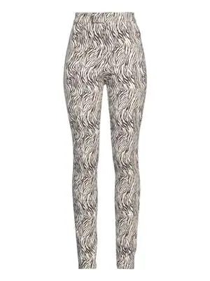 Isabel Marant Étoile Zebra Print Slim Fit Leggings - Gray