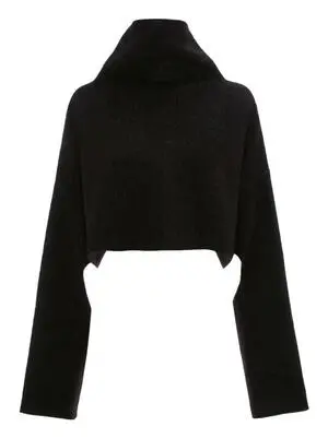 J.W.ANDERSON JW Anderson Cut-Out Detailed Funnel Neck Jumper