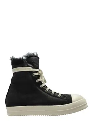 RICK OWENS Rick Owens Zipped Lace-Up Sneakers