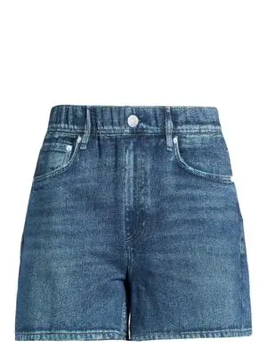 Rag & Bone Medium Wash Denim Shorts - Blue