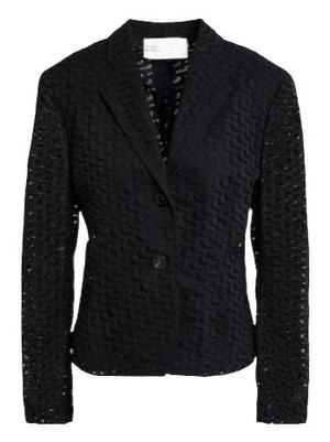 TORY BURCH Tory Burch Single-Breasted Embroidered Blazer