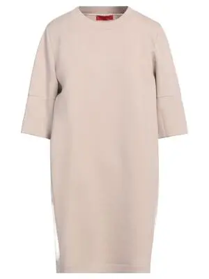MAXCO. MAXCo. Crewneck Jersey Dress With 3/4 Length Sleeves