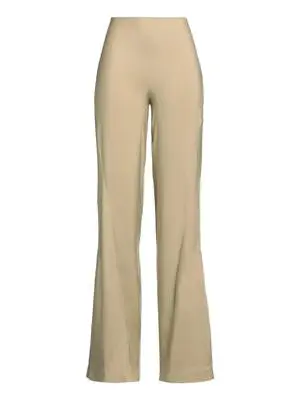 Jacquemus High-waisted Flared Casual Pants - Sand