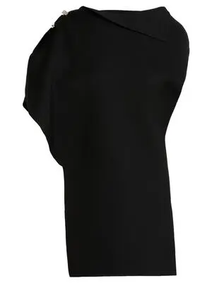 Jacquemus Asymmetrical Dress - Black