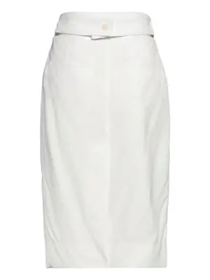 Jacquemus Midi-length Pencil Skirt - White