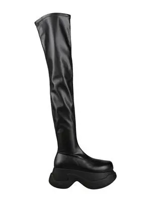 MARNI Marni Over The Knee Wedge Boots With Pointed Toe