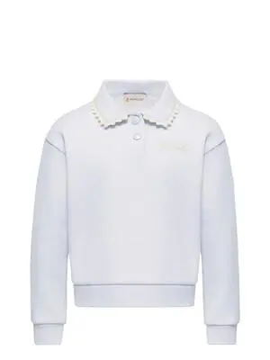 MONCLER Moncler Cotton Fleece Sweatshirt With Collared Neckline