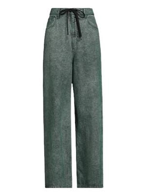 MAISON MARGIELA Wide-leg Denim Trousers - Green