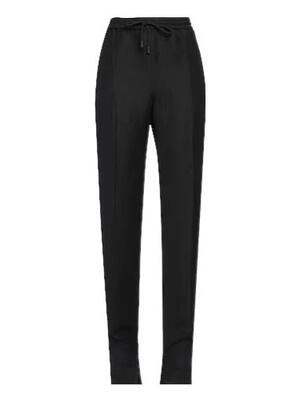 Sportmax High-waisted Tapered Leg Pants - Black