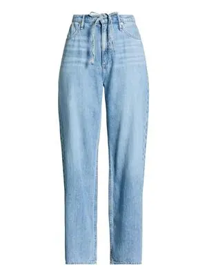 Rag & Bone Rag & Bone Wide-Leg Denim Trousers Blue
