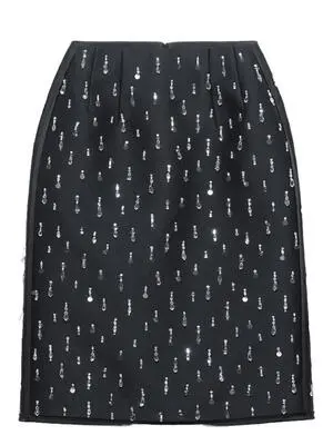 PRADA Prada Embroidered Sequined Midi Skirt